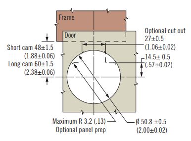 M1 COMPRESSION LATCH 2"